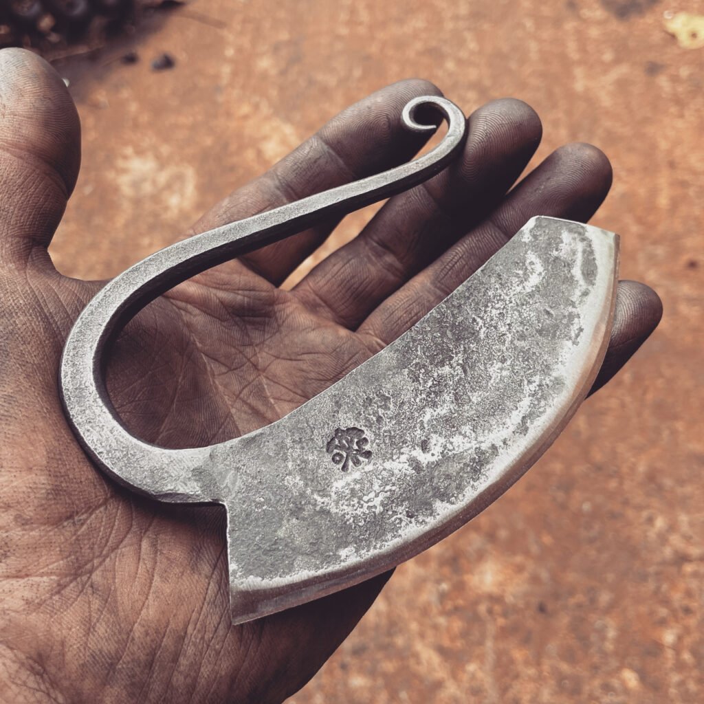 Hand Forged Herb Chopper – Gate Foot Forge