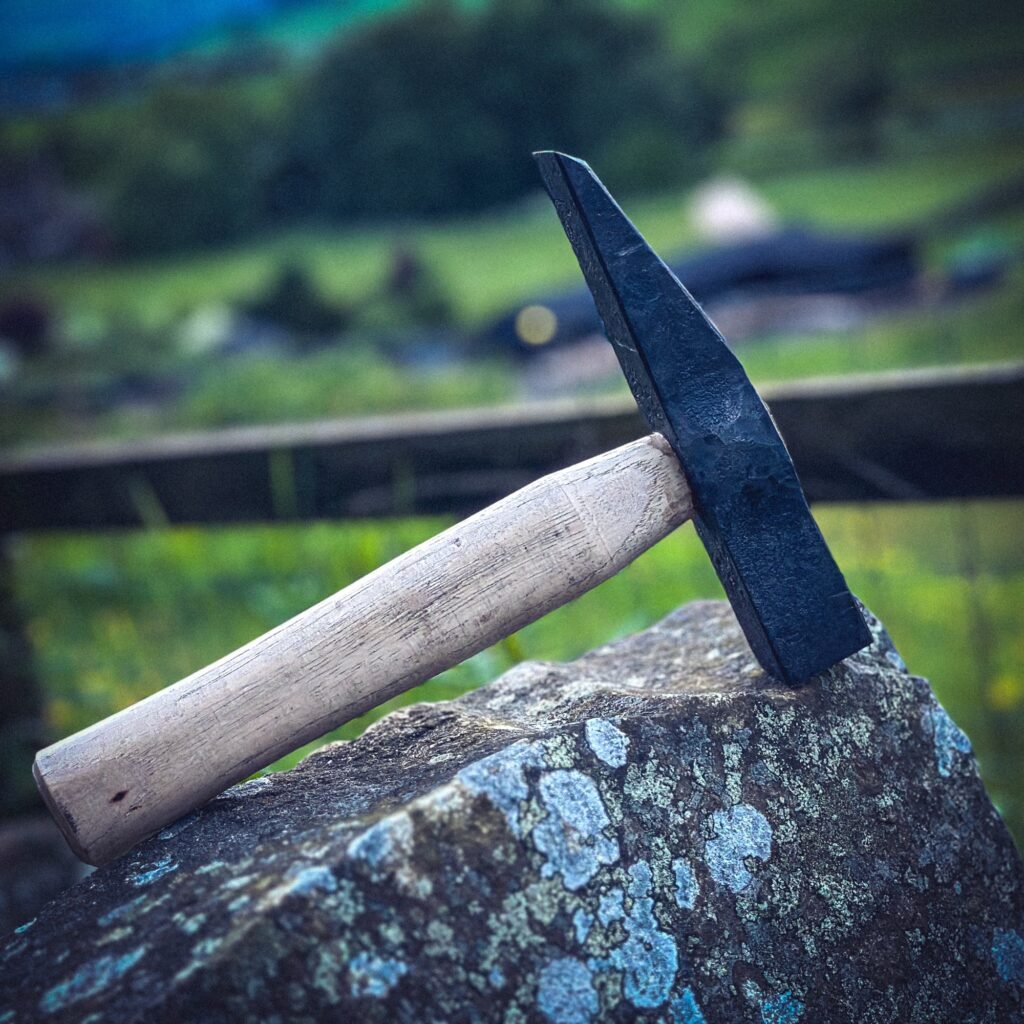 Hand Forged Drystone Walling Hammer – Gate Foot Forge